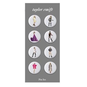 Taylor Swift | Accessories | New Taylor Swift Eras Pin Set Buttons ...